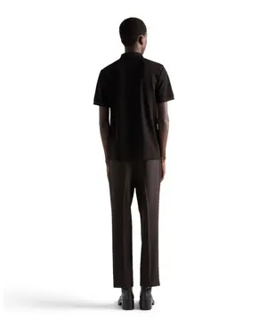 Prada Pique Polo Shirt