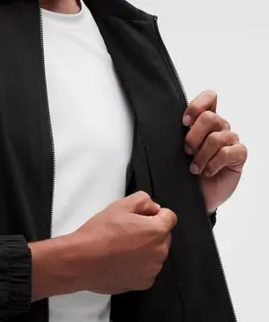 Lululemon Unshaken Collared Full Zip - Black