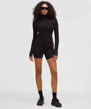 Lululemon It's Rulu Hooded Half Zip - Black