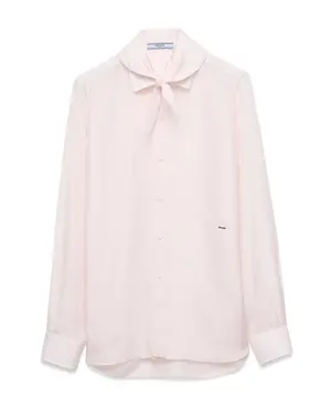 Prada Silk Poplin Shirt