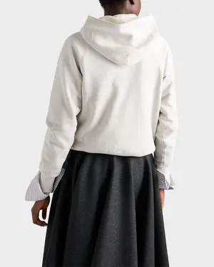 Prada Cotton Fleece Hoodie
