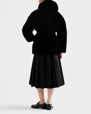 Prada Velvet Down Jacket