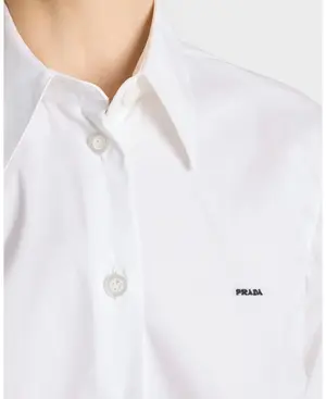 Prada Stretch Poplin Shirt