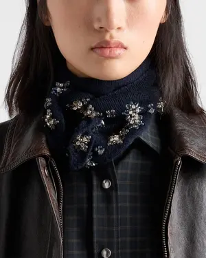 Prada Checked Wool Shirt