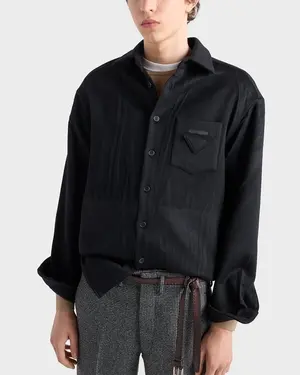 Prada Wool And Cashmere Shirt