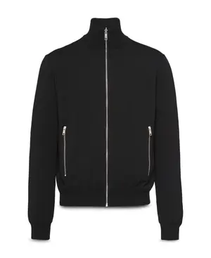 Prada Reversible Wool And Re-nylon Jacket