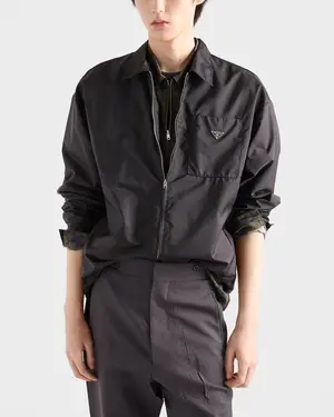 Prada Re-nylon Zipper Shirt