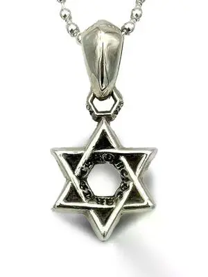 Chrome Hearts Star Of David Necklace - Silver