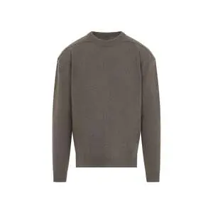 Rick Owens Cashmere Round Neck Sweater - Grey