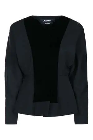 Jacquemus Paloma Mini Vest Dress - Black