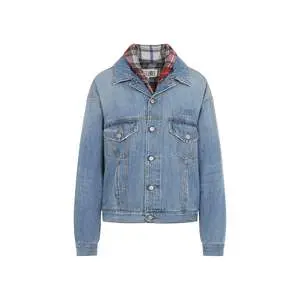 MAISON MARGIELA Mini Sporty Cotton Jacket - Blue