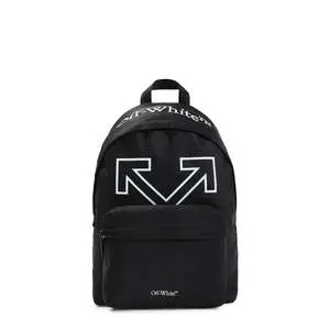 Off-White Heritage Mini Backpack In Polyamide - Black