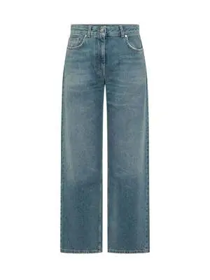 Palm Angels Palm Sway 5-pocket Jeans - Medium Blue