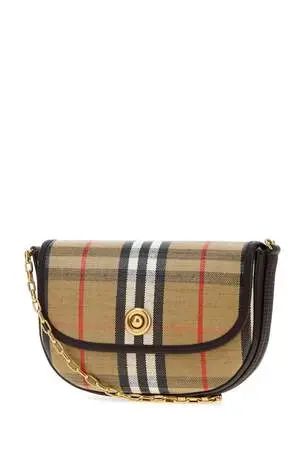 Burberry Printed Canvas Small Highlands Crossbody Bag - Multicolor