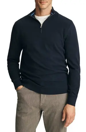 34 Heritage Textured Quarter Zip Sweater