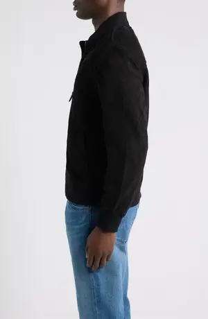 Ag Dayton Leather Bomber Jacket