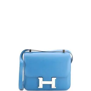 Hermès Constance Bag Epsom 23 - Blue