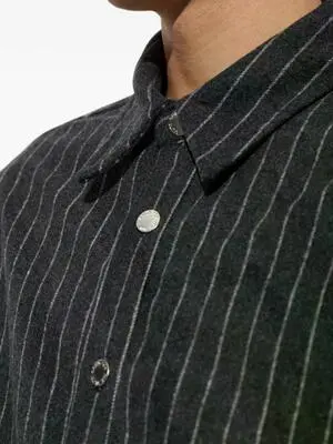 SONG FOR THE MUTE Striped-pattern Long-sleeve Shirt