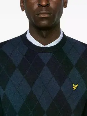 LYLE & SCOTT Argyle-pattern Sweater