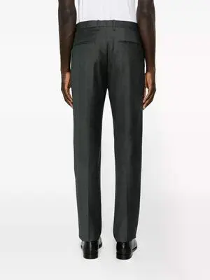 Tagliatore Pleated Pressed-crease Trousers