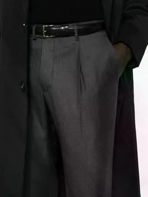 Tagliatore Pleated Pressed-crease Trousers