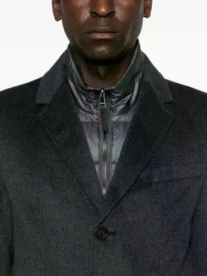 MABRUN Single-breasted Layered Coat