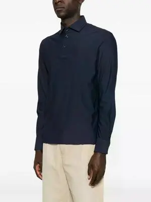 ALLEY DOCKS 963 Long-sleeved Polo Shirt