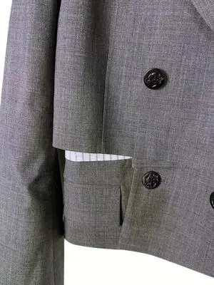 Sacai Layered Double-breasted Blazer