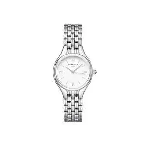 ROSEFIELD Muse White Dial Bracelet Watch - Silver