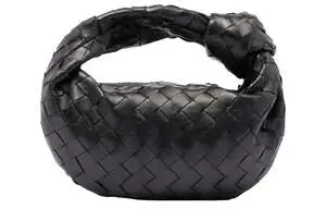 Bottega Veneta Mini Leather Jodie Gold
