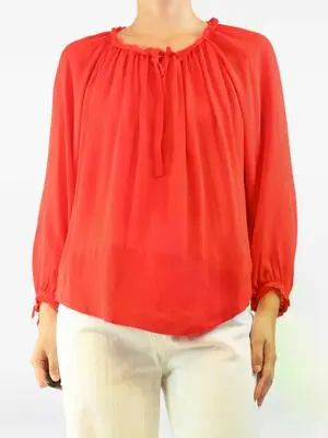 Emilio Pucci Sheer Silk Blouse
