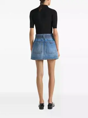 Givenchy Cropped Polo In Second Skin Effect Knit