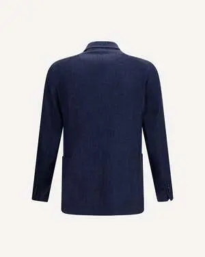 Tagliatore Single-breasted Blazer With Patch Pockets