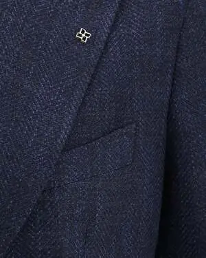 Tagliatore Single-breasted Blazer With Patch Pockets
