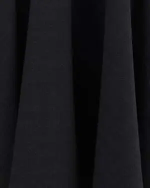 LARDINI Virgin Wool Ruffled Midi Skirt