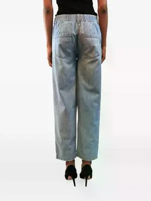 Brunello Cucinelli Pleated Elasticated-waist Jeans