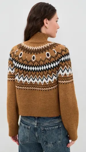FAVORITE DAUGHTER The Chalet Fair Isle Sweater