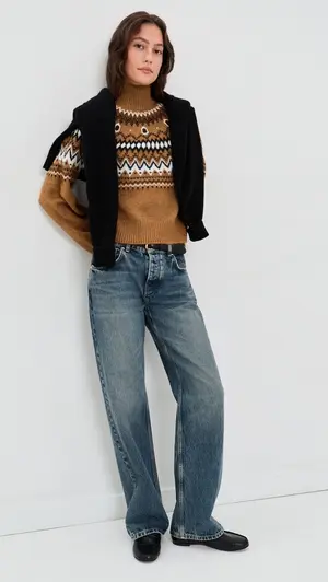 FAVORITE DAUGHTER The Chalet Fair Isle Sweater