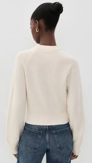 Sporty & Rich Riding Club Knitted Boxy Wool Sweater
