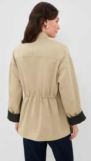 MAUDE CLUB Lake Trench Coat