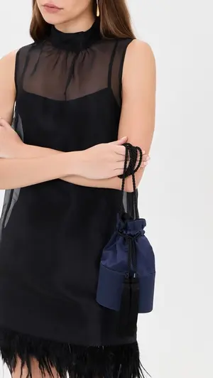 HUNTING SEASON The Lola Satin Bucket Bag