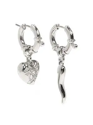 VIVIENNE WESTWOOD Orecchini A Cerchio Della - Silver