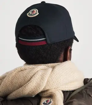 Moncler Cotton Monogram Baseball Cap
