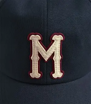 Moncler Cotton Monogram Baseball Cap