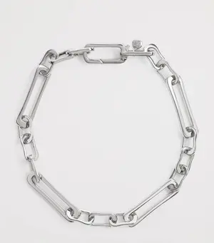 Monica Vinader Sterling Alta Duo Chain Bracelet
