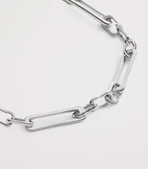 Monica Vinader Sterling Alta Duo Chain Bracelet