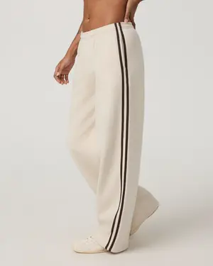 Vuori Restore Straight Leg Track Sweatpant - Bone