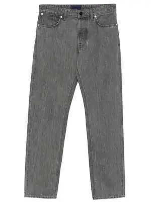 Stone Island Denim Collection: Jeans Regular Fit A Gamba Dritta - Gray