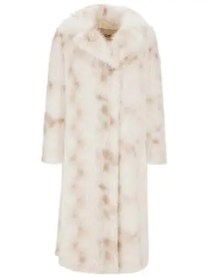 Herno Cappotto Tocco Pelliccia Effetto Lince - Multicolor