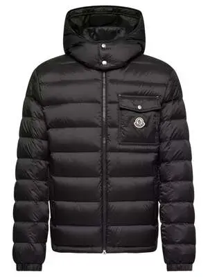Moncler Verith Hooded Short Down Jacket - Black
